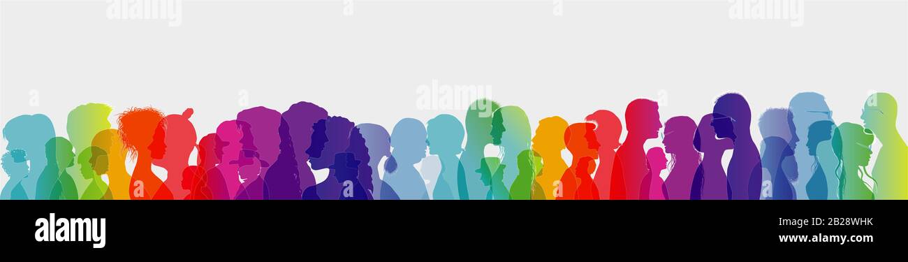 Profiles multicultural people men hi-res stock photography and images ...