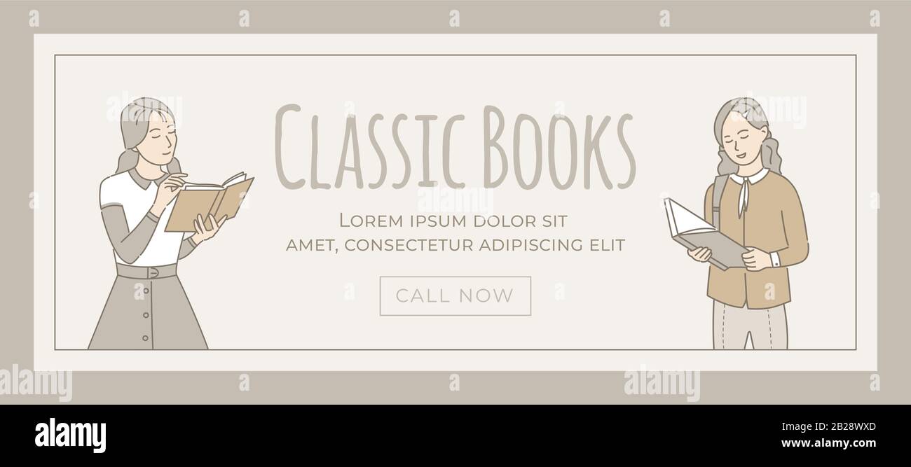 Classic novels Stock Vector Images - Alamy