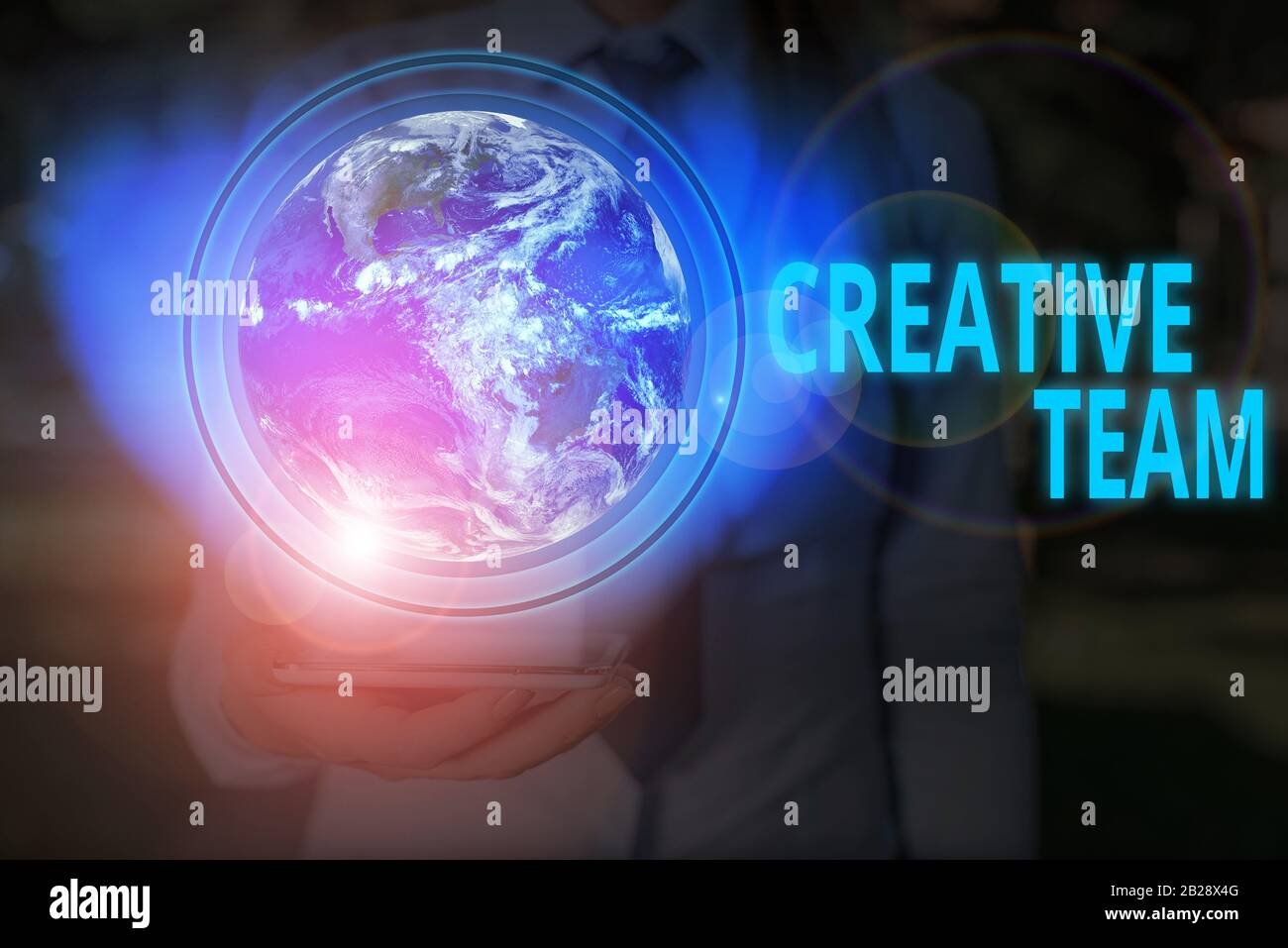 Handwriting text writing Creative Team. Conceptual photo Group of ...