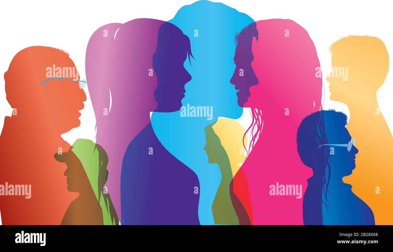Interview culture different Stock Vector Images - Alamy