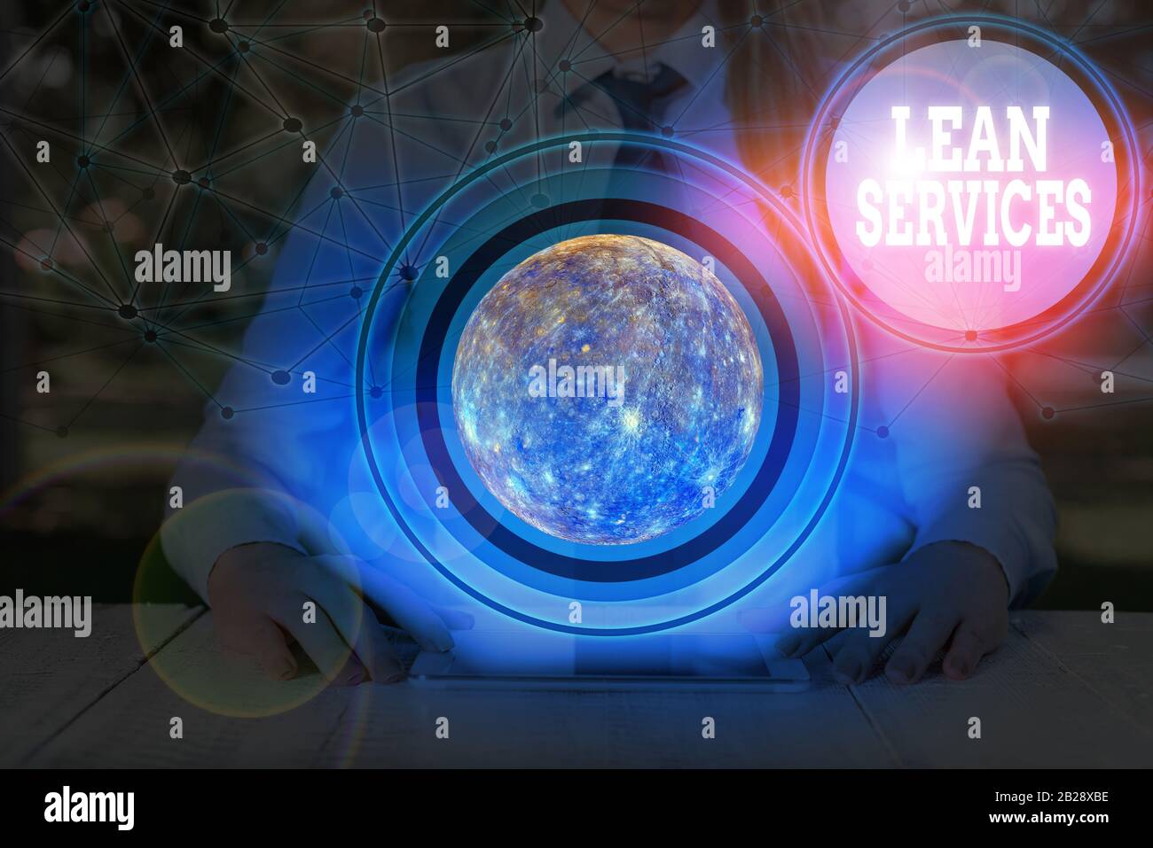 Conceptual hand writing showing Lean Services. Concept meaning ...