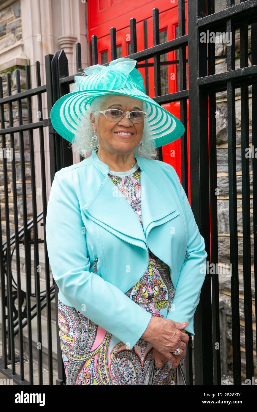 Easter Harlem New York City Stock Photo - Alamy