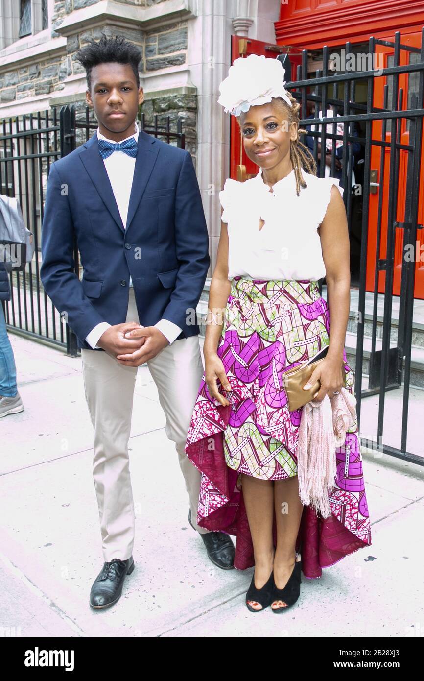 Easter Harlem New York City Stock Photo - Alamy