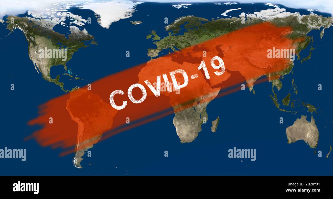 World word map hi-res stock photography and images - Alamy