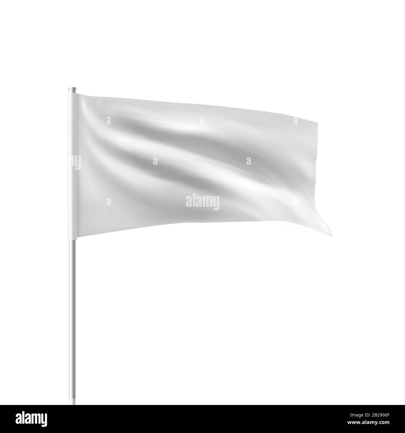 White flag waving surrender hi-res stock photography and images - Alamy
