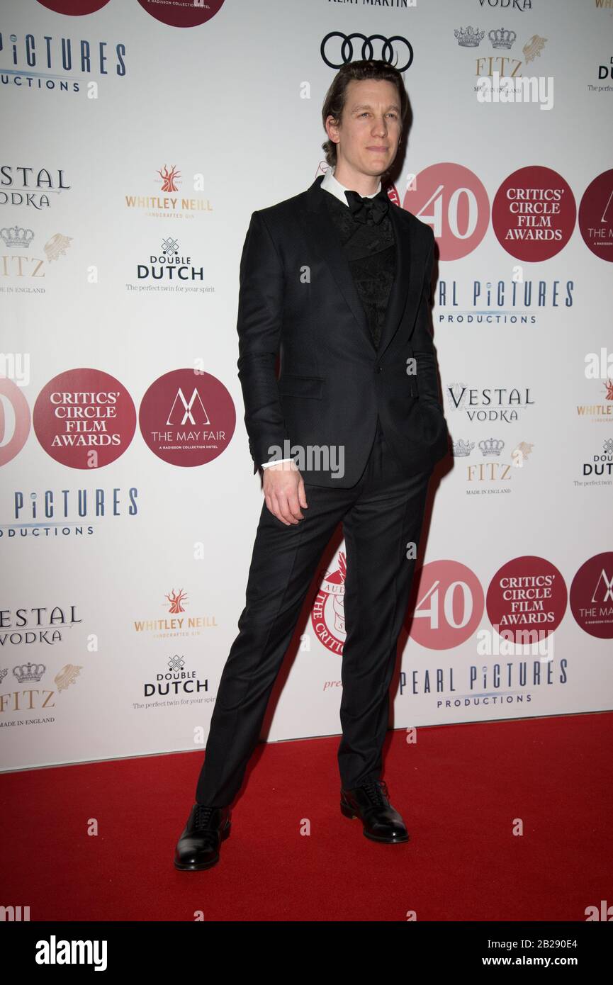 Arriving on the red carpet for the London Critic’s Circle Film Awards ...