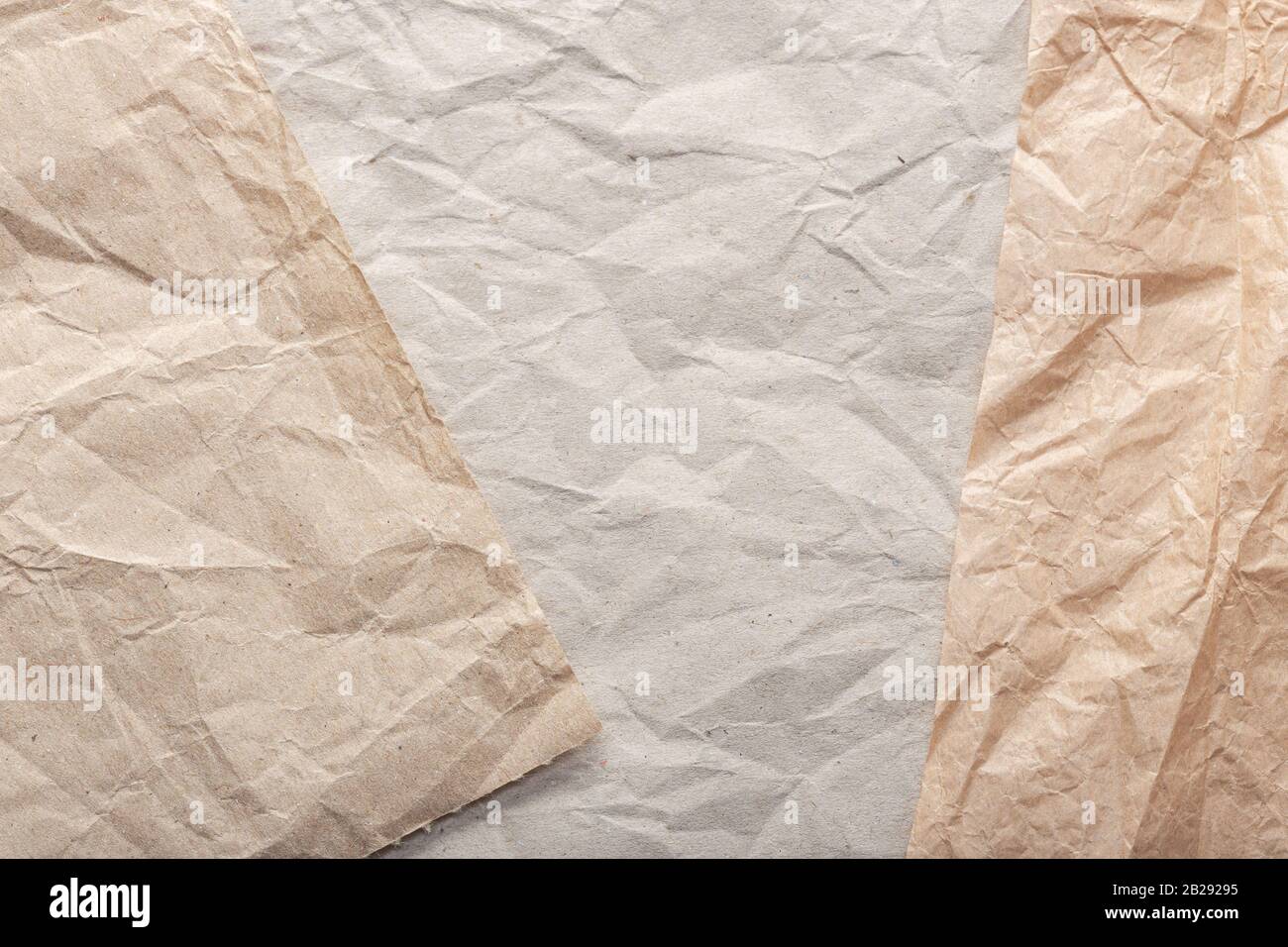 Group of Crumpled paper background texture. Paper background Stock ...