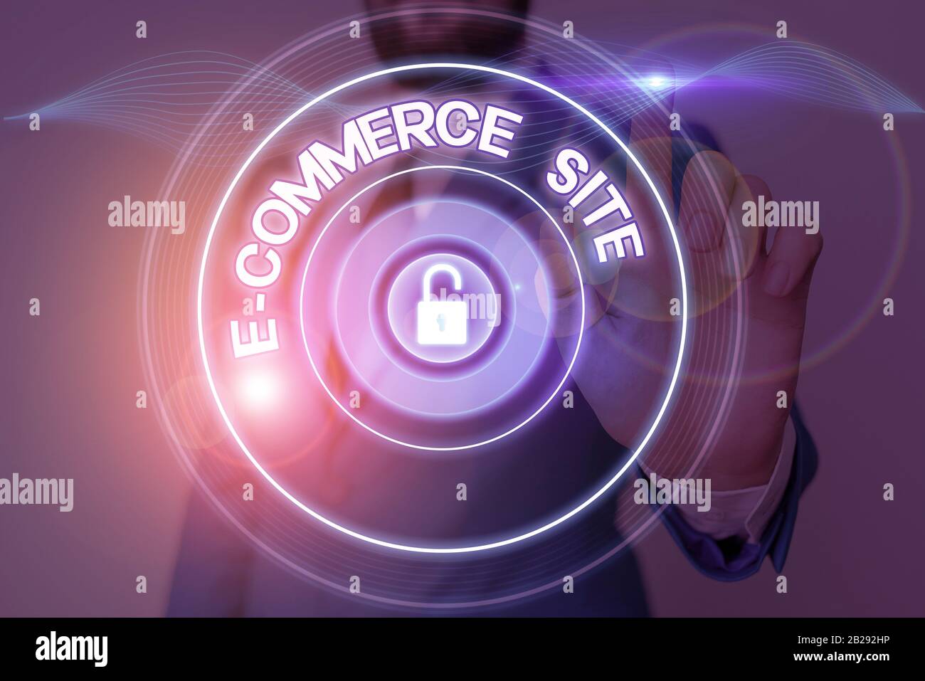 Text sign showing E Commerce Site. Business photo showcasing activity ...