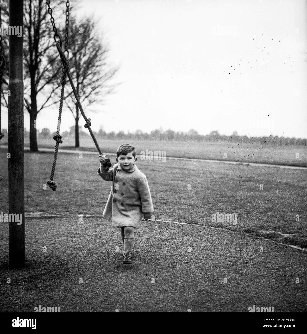 1950s playground hi-res stock photography and images - Alamy