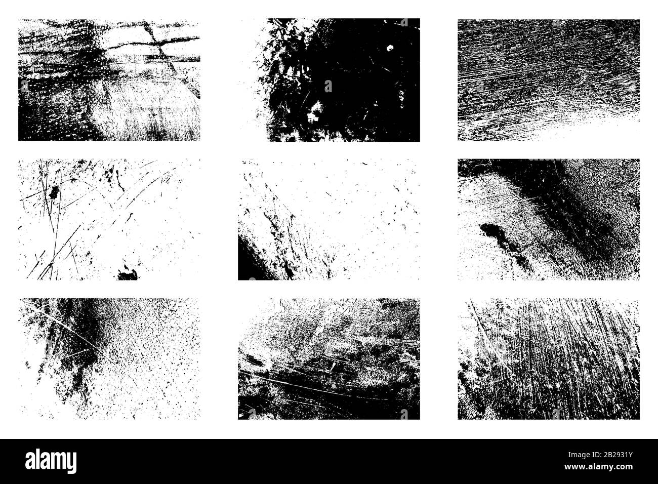 Distress Texture Set Stock Vector Image & Art - Alamy