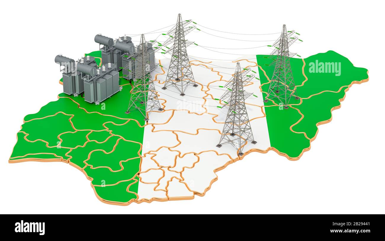 Electricity power substations Cut Out Stock Images & Pictures - Alamy