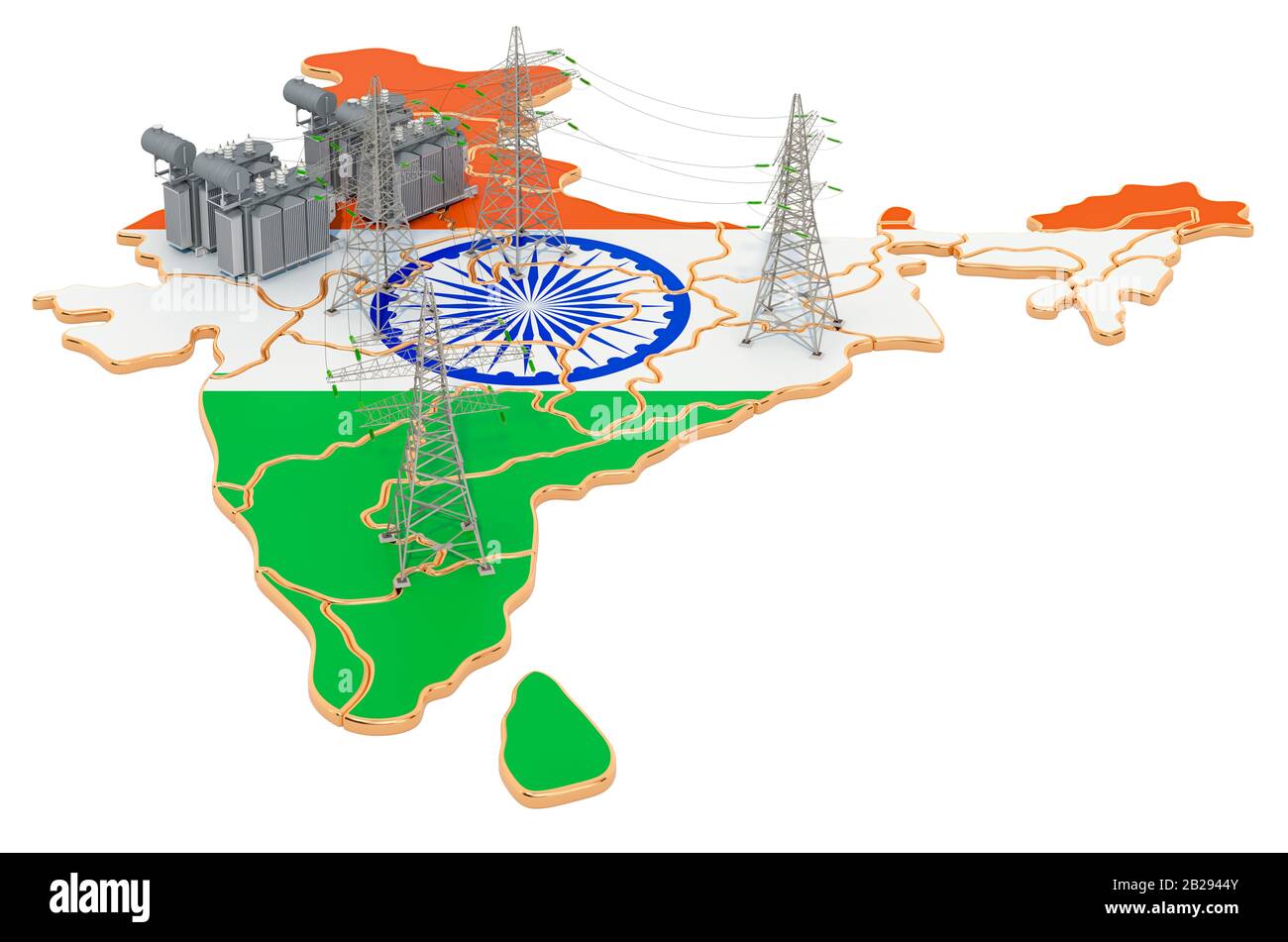Indian electrical distribution Cut Out Stock Images & Pictures - Alamy