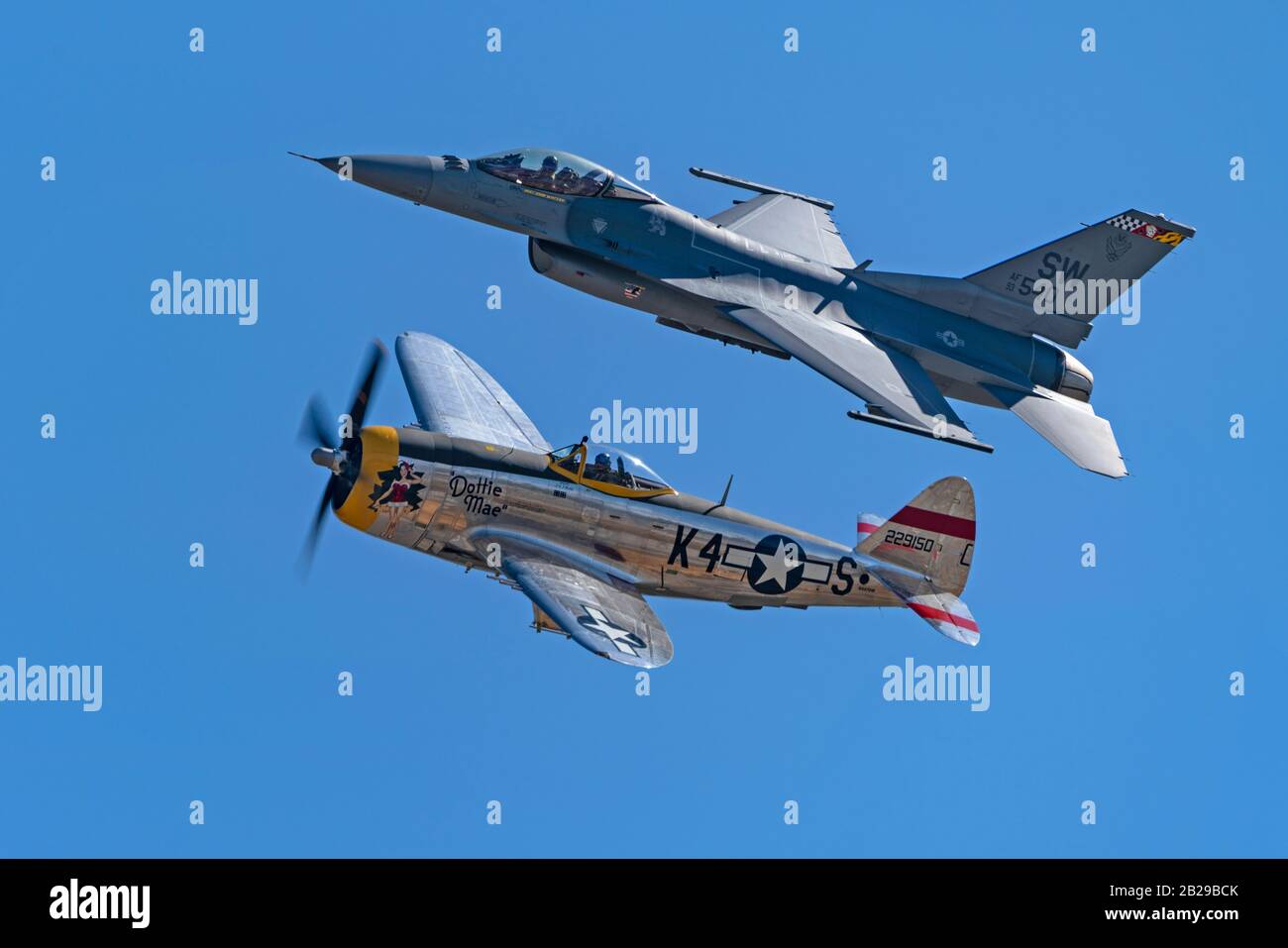 Military jets flying at a California airshow Stock Photo - Alamy