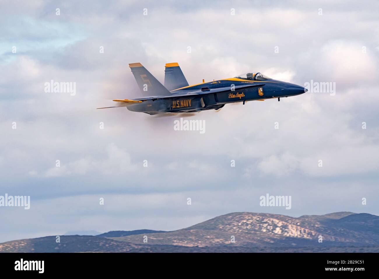 Airplane Blue Angels Navy jet fighter at airshow Stock Photo - Alamy