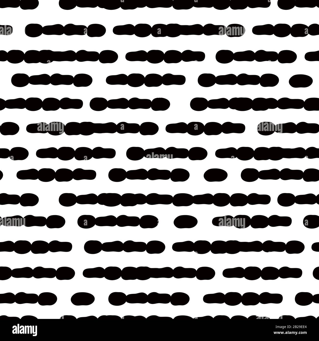 This is a illustration of Hand painted line pattern variation Stock ...