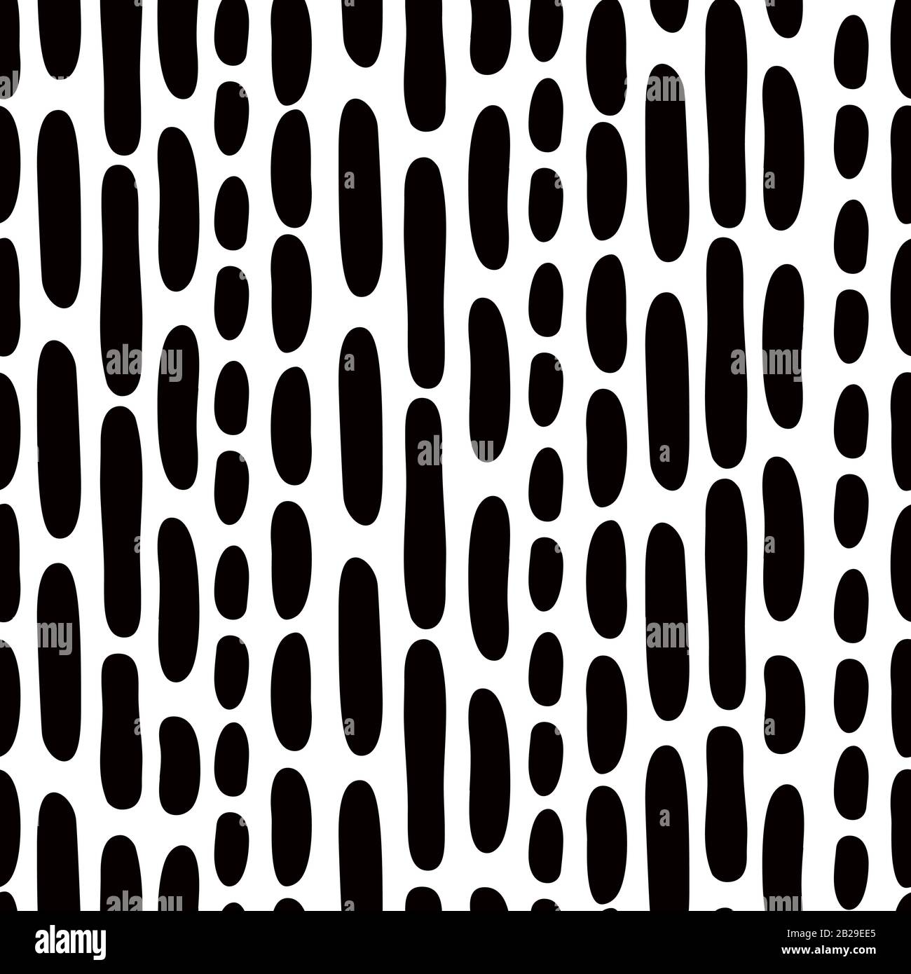 This is a illustration of Hand painted line pattern variation Stock ...