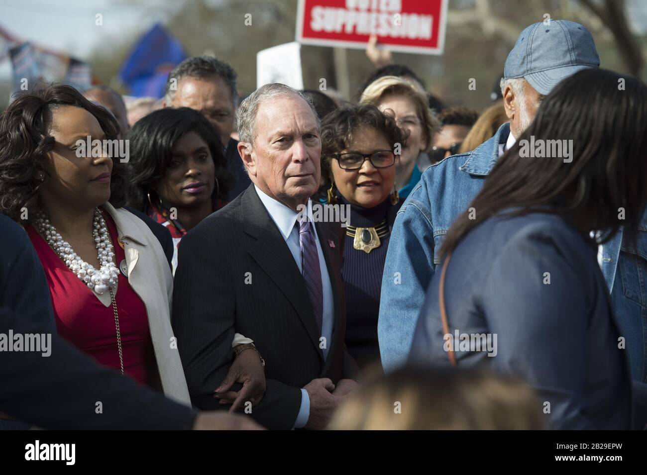 Selma, AL, USA. 1st Mar, 2020. Celebrating the 55th anniversary of the ...