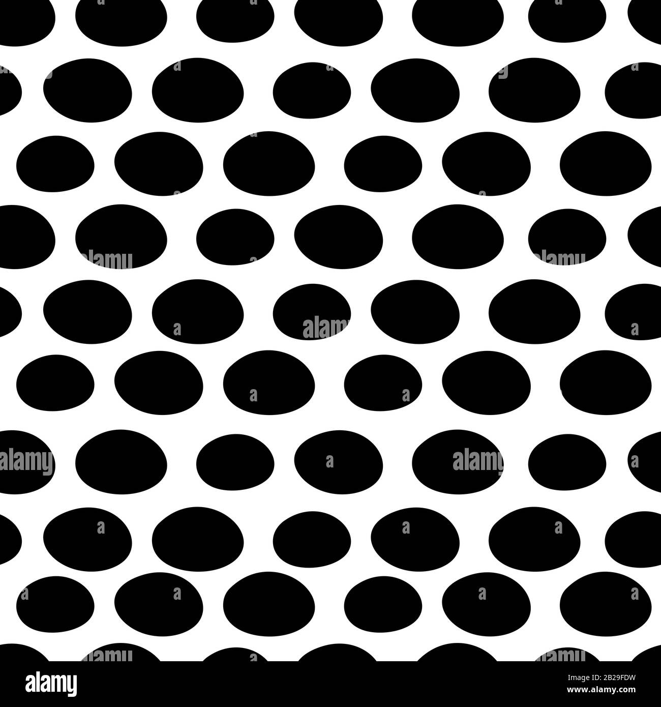 This is a illustration of Hand-painted Aligned polka dot pattern ...