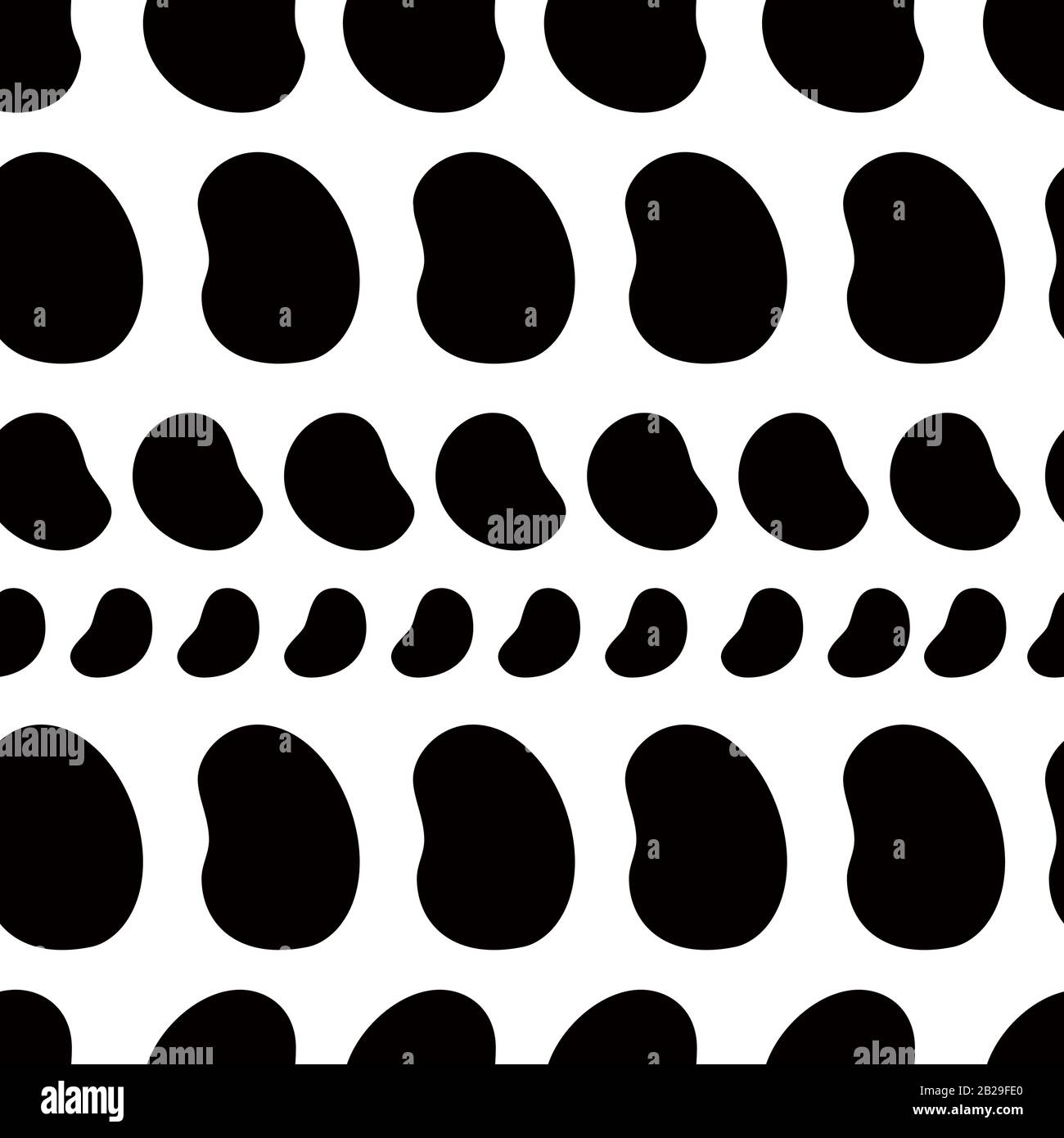 This is a illustration of Hand-painted Aligned polka dot pattern ...