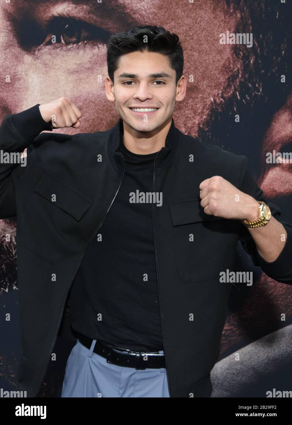 Los Angeles, California, USA 1st March 2020 Boxer Ryan Garcia attends ...