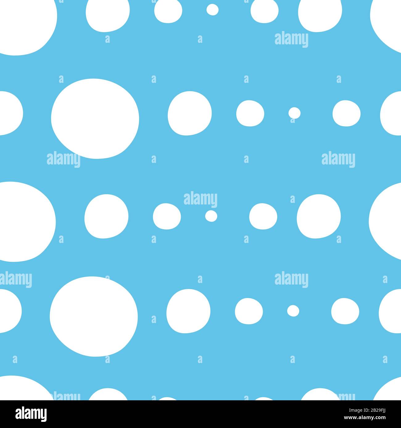 This is a illustration of Hand-painted Aligned polka dot pattern ...