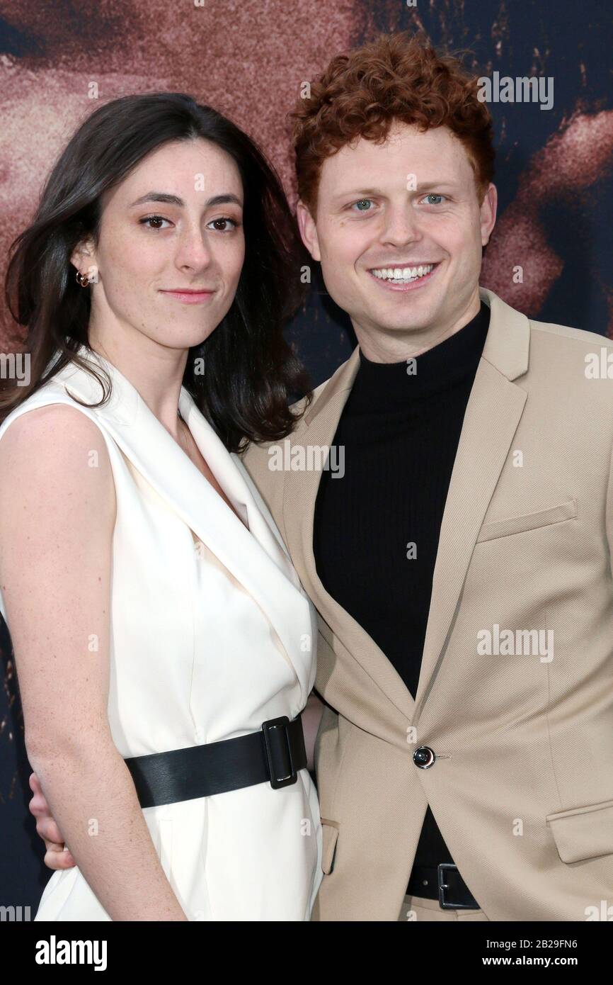 Los Angeles, CA. 1st Mar, 2020. Caleb Foote and Guest at arrivals for ...
