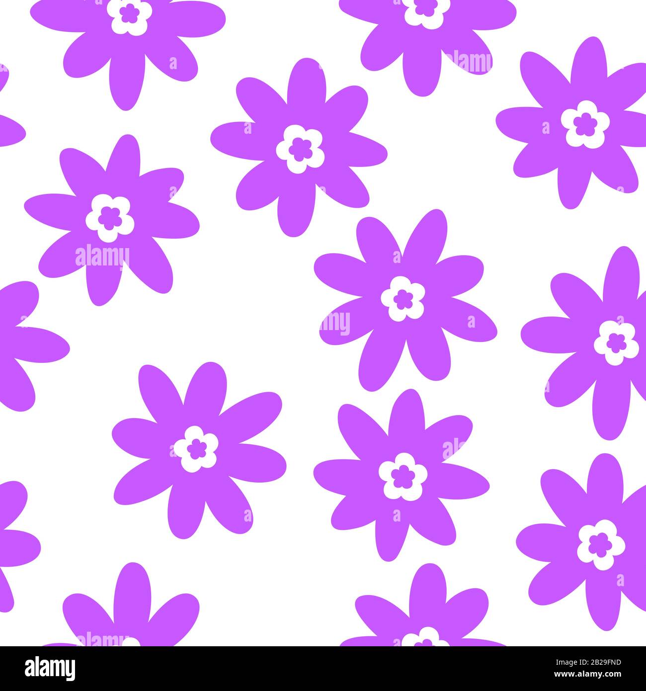 This is a illustration of Hand-painted flower pattern variation Stock ...