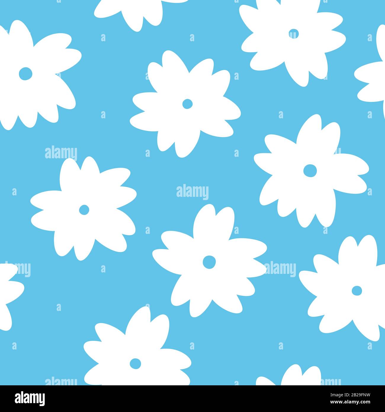This is a illustration of Hand-painted flower pattern variation Stock ...