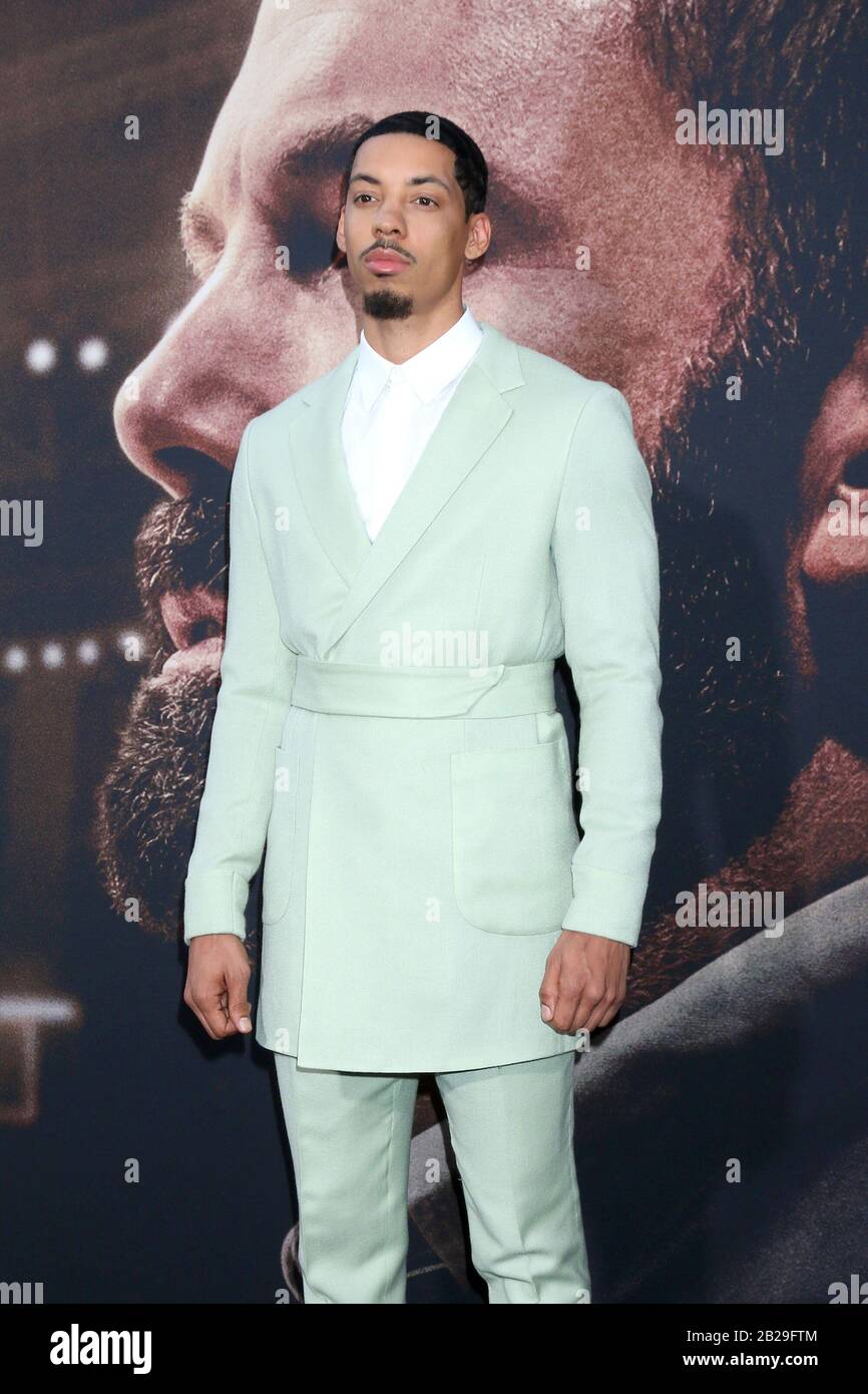 Los Angeles, CA. 1st Mar, 2020. Melvin Gregg at arrivals for THE WAY ...