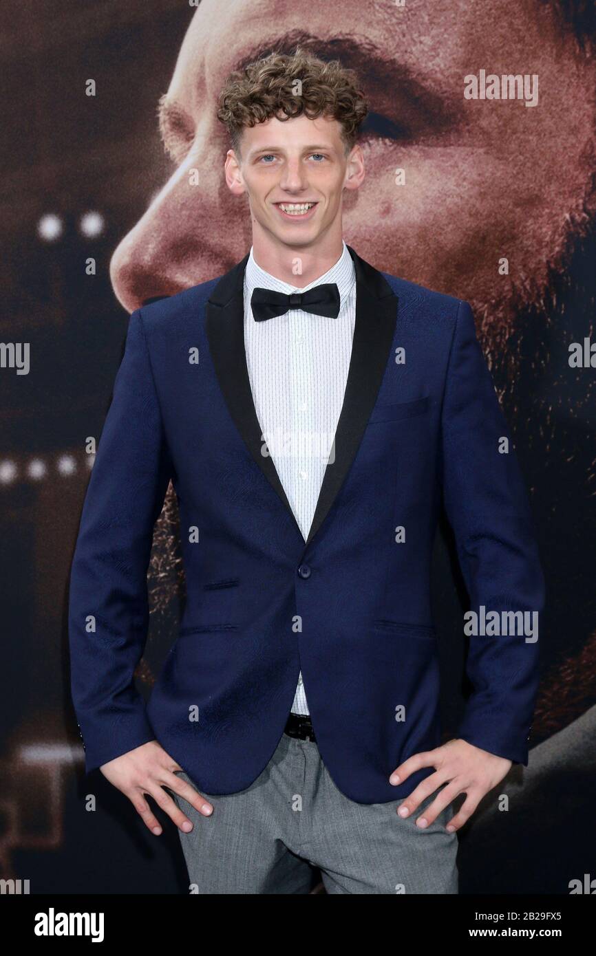 Los Angeles, CA. 1st Mar, 2020. Tyler O'Malley at arrivals for THE WAY ...