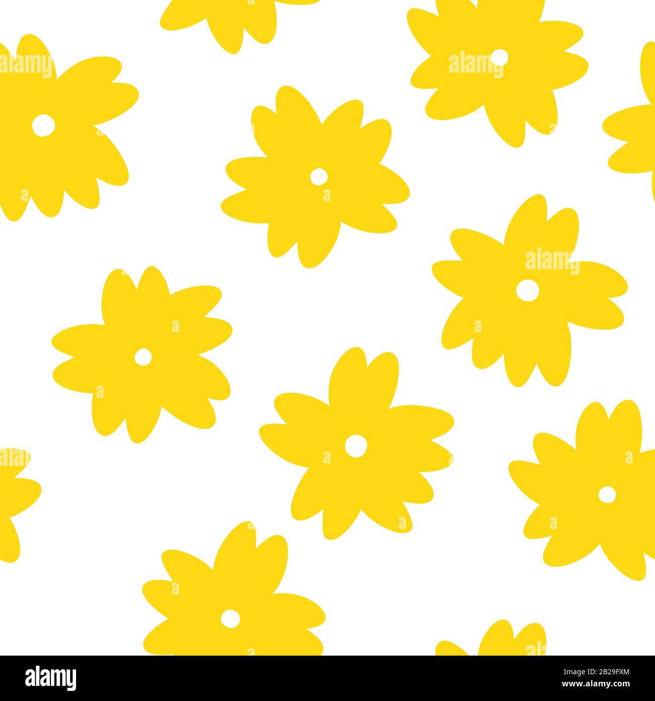 This is a illustration of Hand-painted flower pattern variation Stock ...
