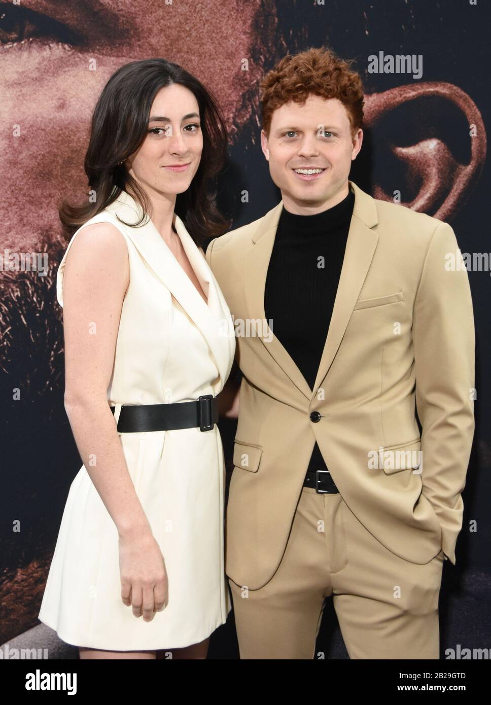 Los Angeles, California, USA 1st March 2020 Actor Caleb Foote and guest ...