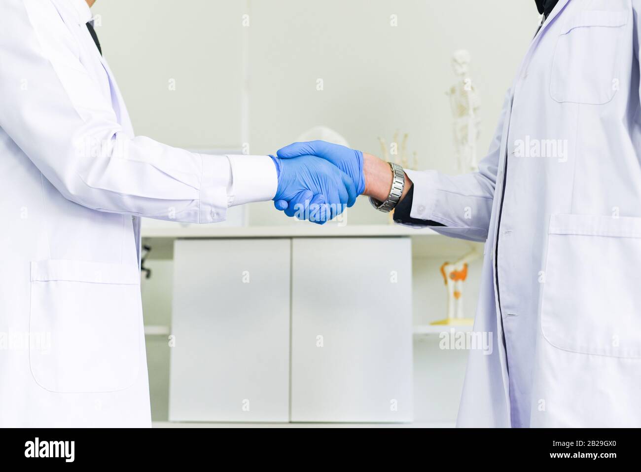 Successful team of scientist hi-res stock photography and images - Alamy