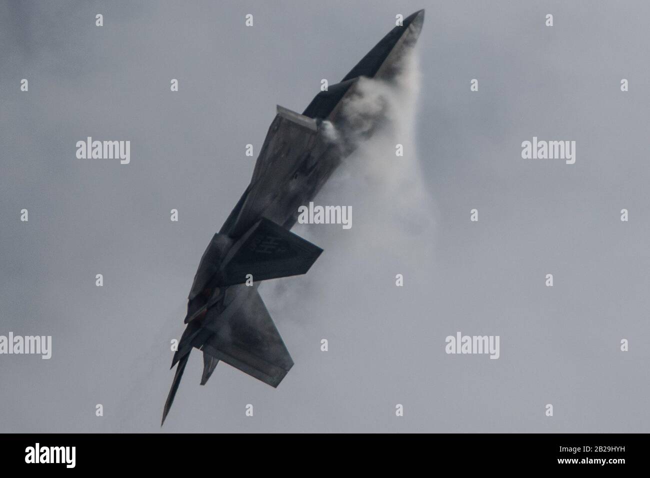 U.S. Air Force Maj. Josh Gunderson, F-22 Demonstration Team pilot ...