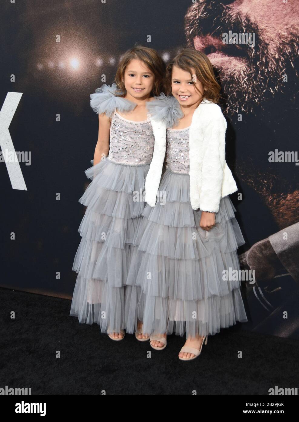 Los Angeles, California, USA 1st March 2020 Actress Layla Golfieri and twin sister Emelia ...