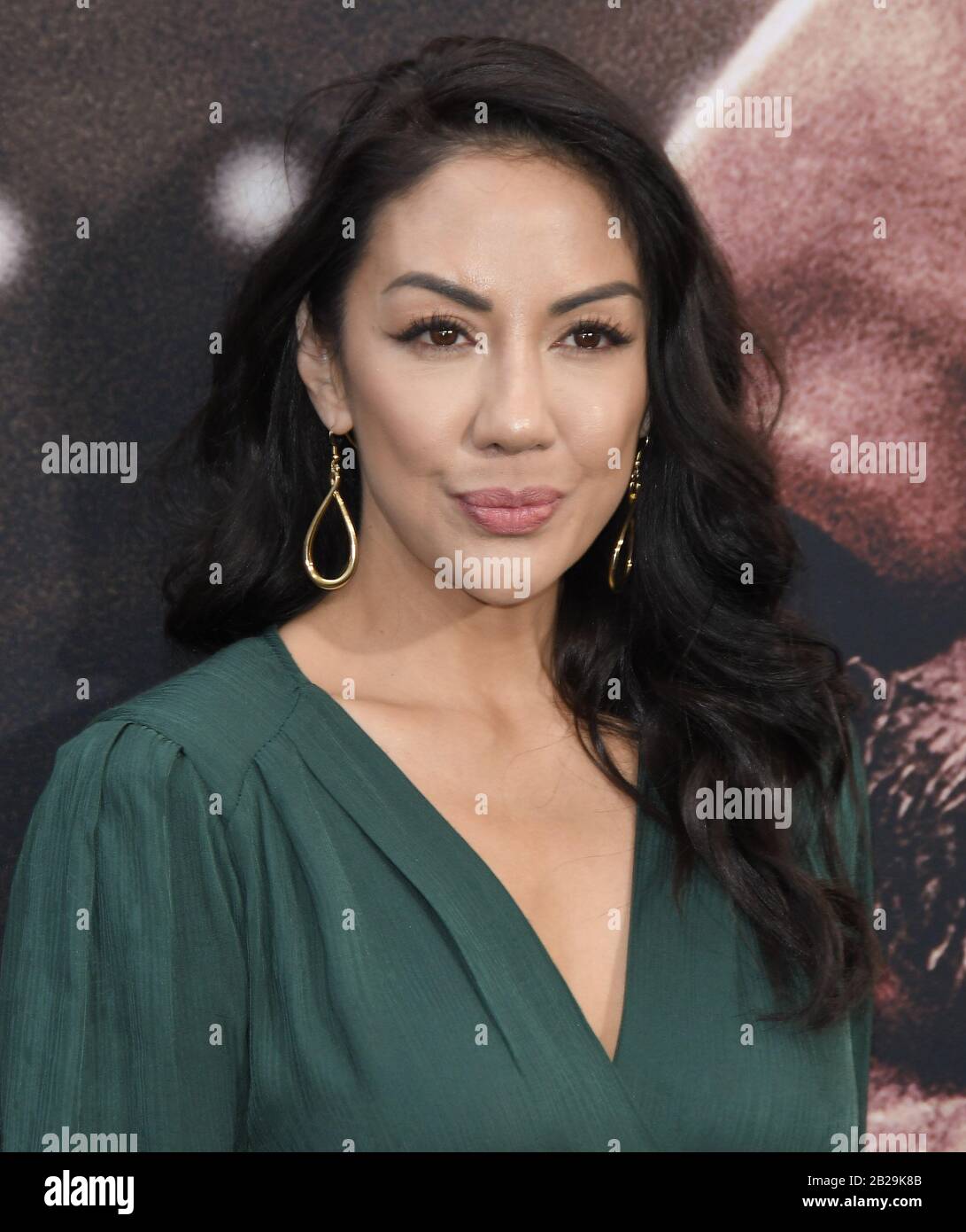 Los Angeles, USA. 01st Mar, 2020. Edelyn Okano arrives at the Warner ...