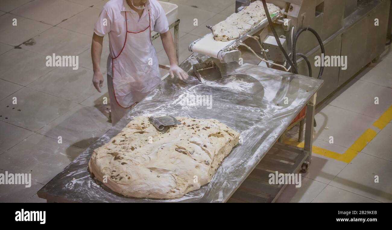 Production of bread hi-res stock photography and images - Alamy
