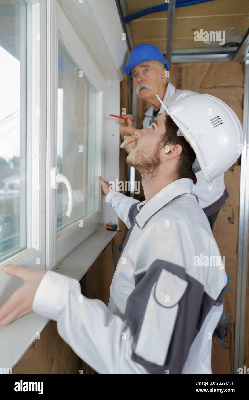 Fitting windows hi-res stock photography and images - Alamy