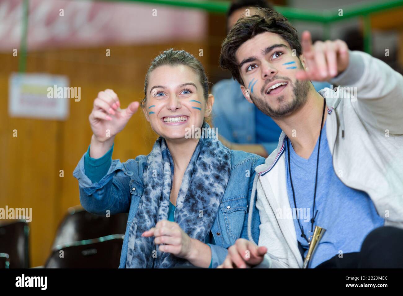 Aggressive football fans hi-res stock photography and images - Alamy