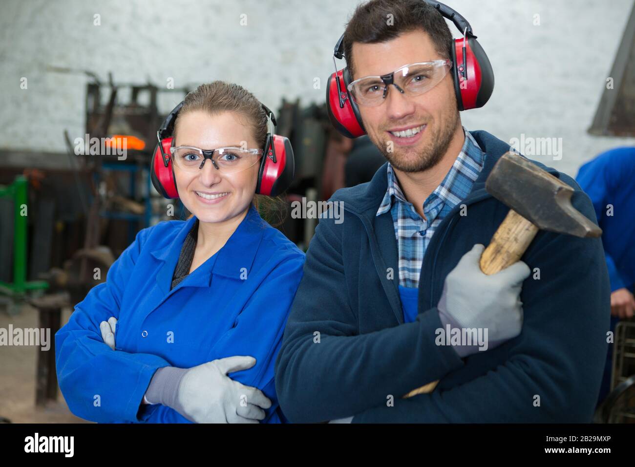 Engineer wearing safety goggles working hi-res stock photography and ...