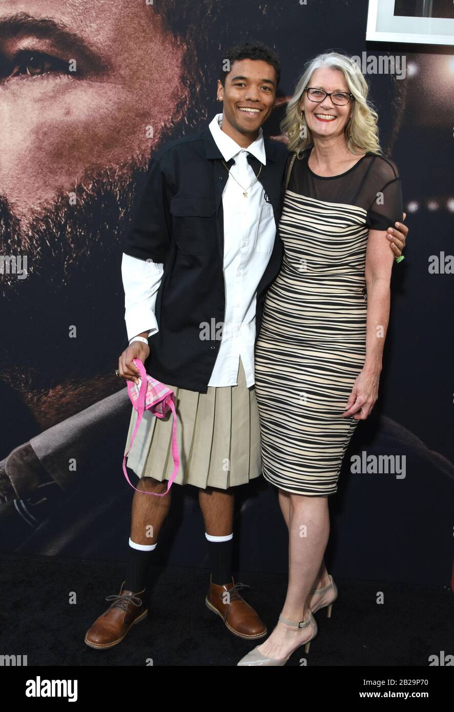 Los Angeles, California, USA 1st March 2020 Actor Brandon Wilson and ...