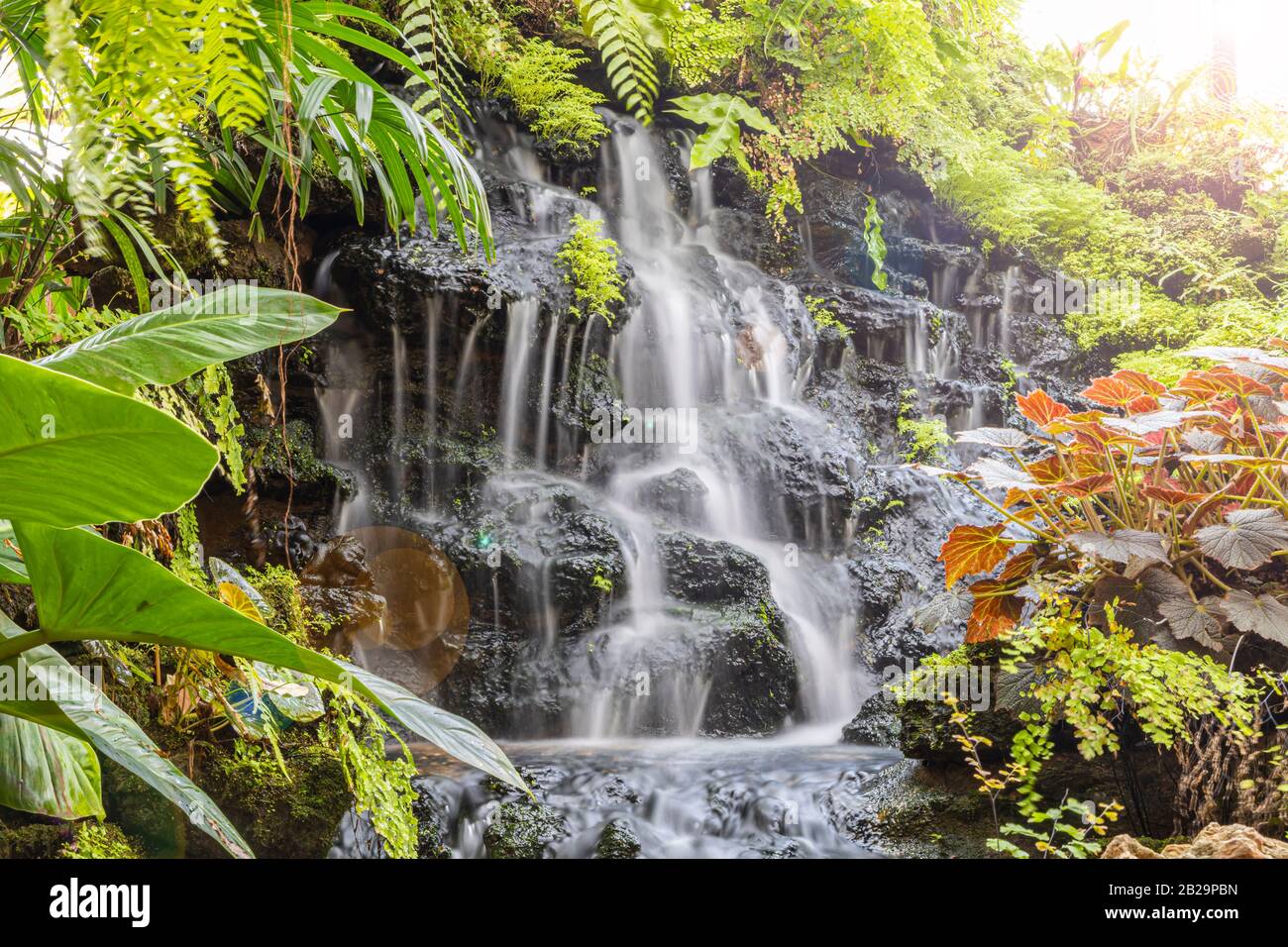 Artificial rock waterfall in hi-res stock photography and images - Alamy