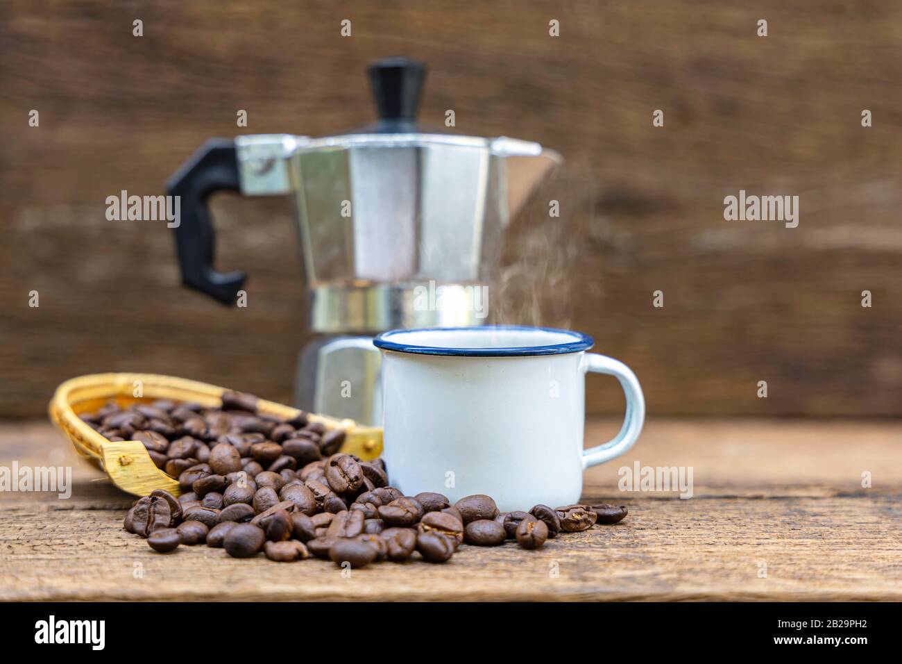 Espresso coffee pot hi-res stock photography and images - Alamy