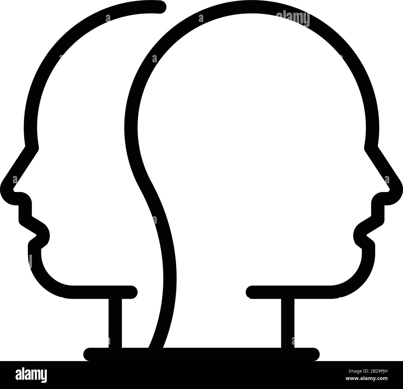 Excellence heads icon, outline style Stock Vector Image & Art - Alamy