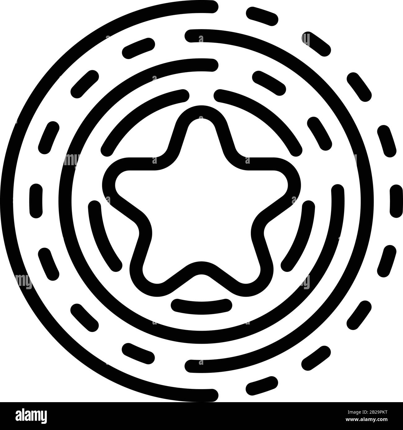 Consumer star excellence icon, outline style Stock Vector Image & Art ...