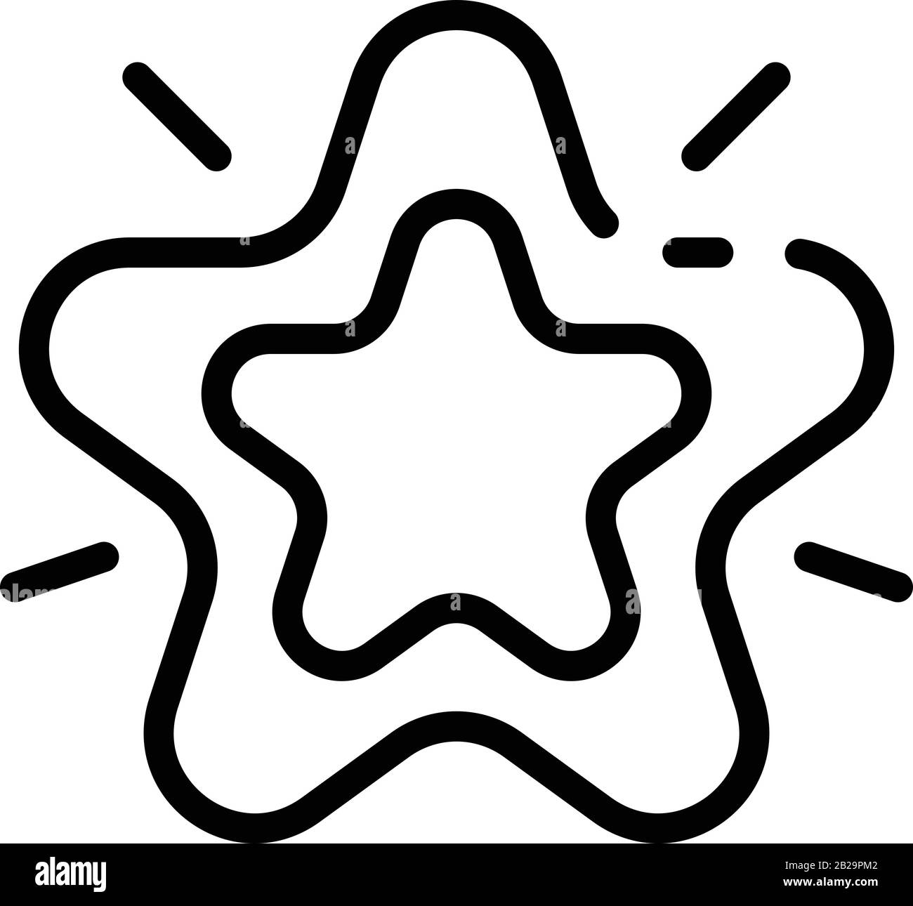 Customer star excellence icon, outline style Stock Vector Image & Art ...