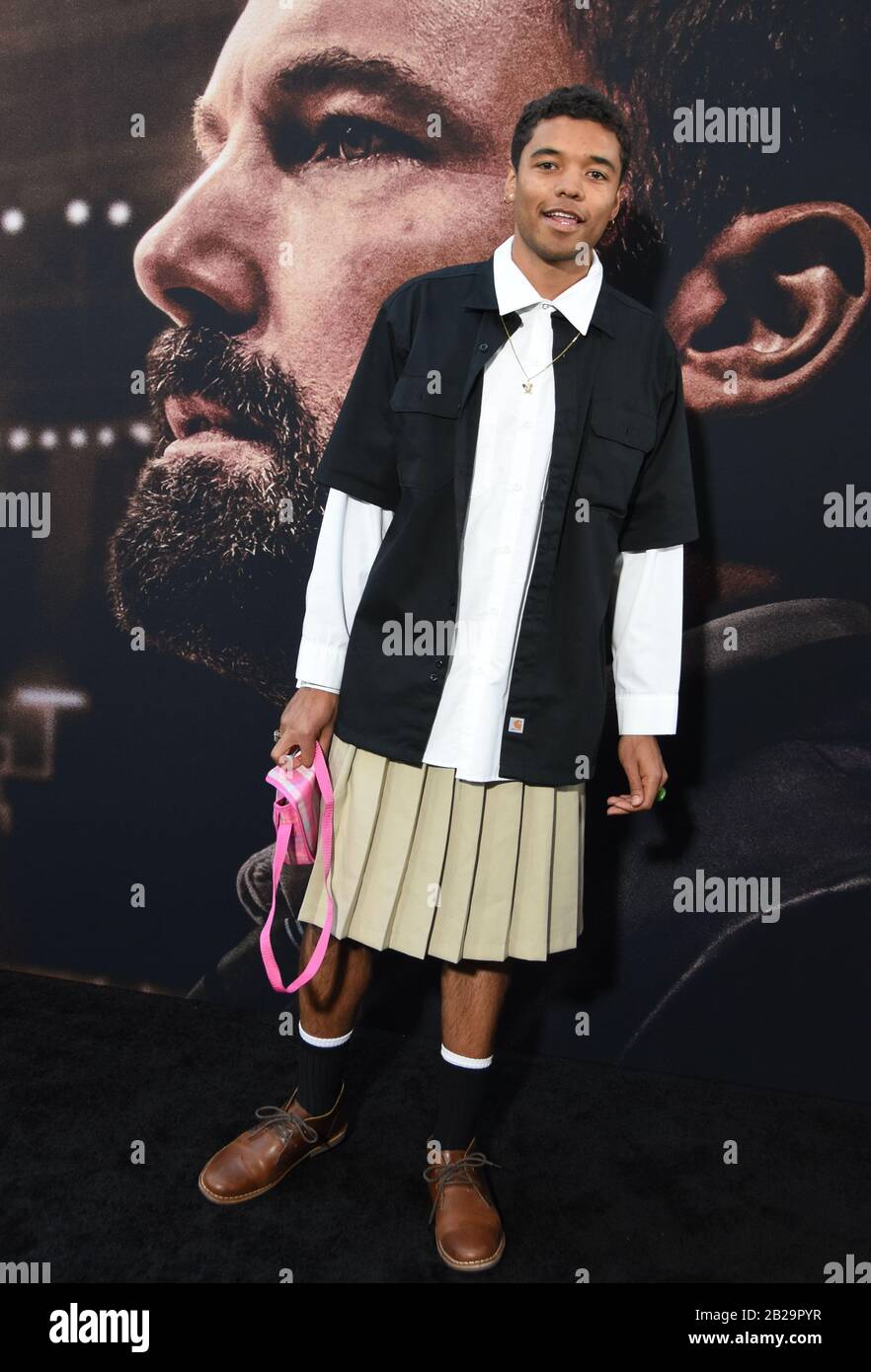 Los Angeles, California, USA 1st March 2020 Actor Brandon Wilson ...