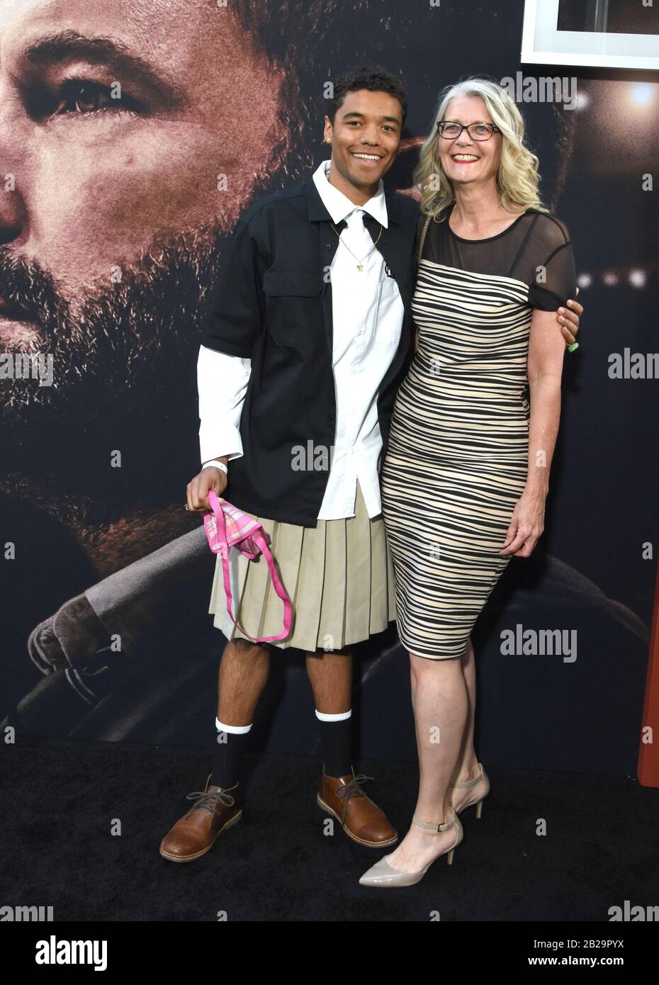 Los Angeles, California, USA 1st March 2020 Actor Brandon Wilson and ...