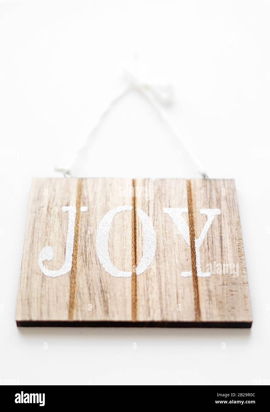 Joy sign on white background Stock Photo - Alamy