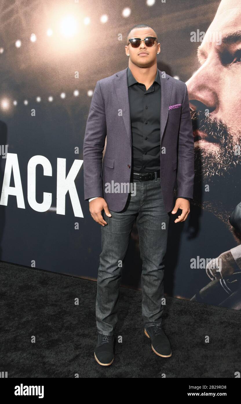 Los Angeles, California, USA 1st March 2020 Football player Noah Fant ...